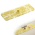 Upgraded Faucet Mat, Silicone Splash Guard with Drip Catcher Tray ...