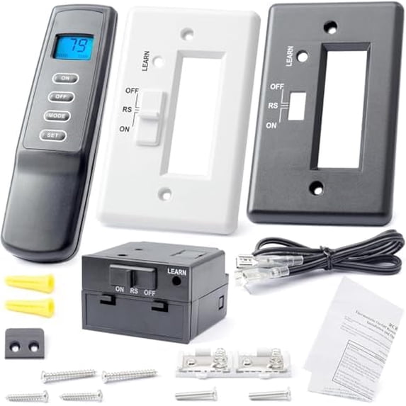 Upgraded Fireplace Remote Control Kit Replacement for Skytech for ...