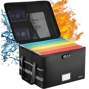 Locking Portable File Box