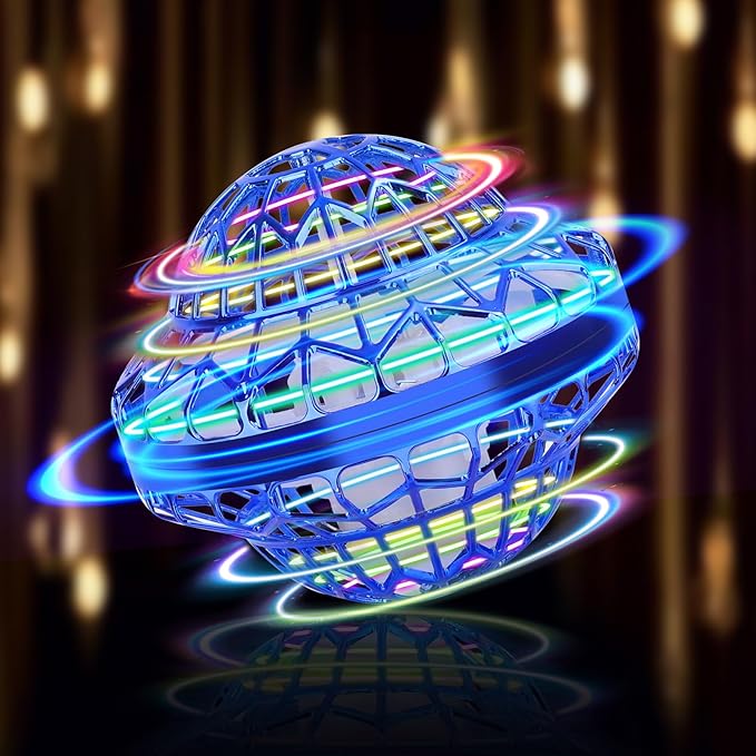Upgraded Flying Orb Ball with Dazzling Lights, Hand Controlled ...