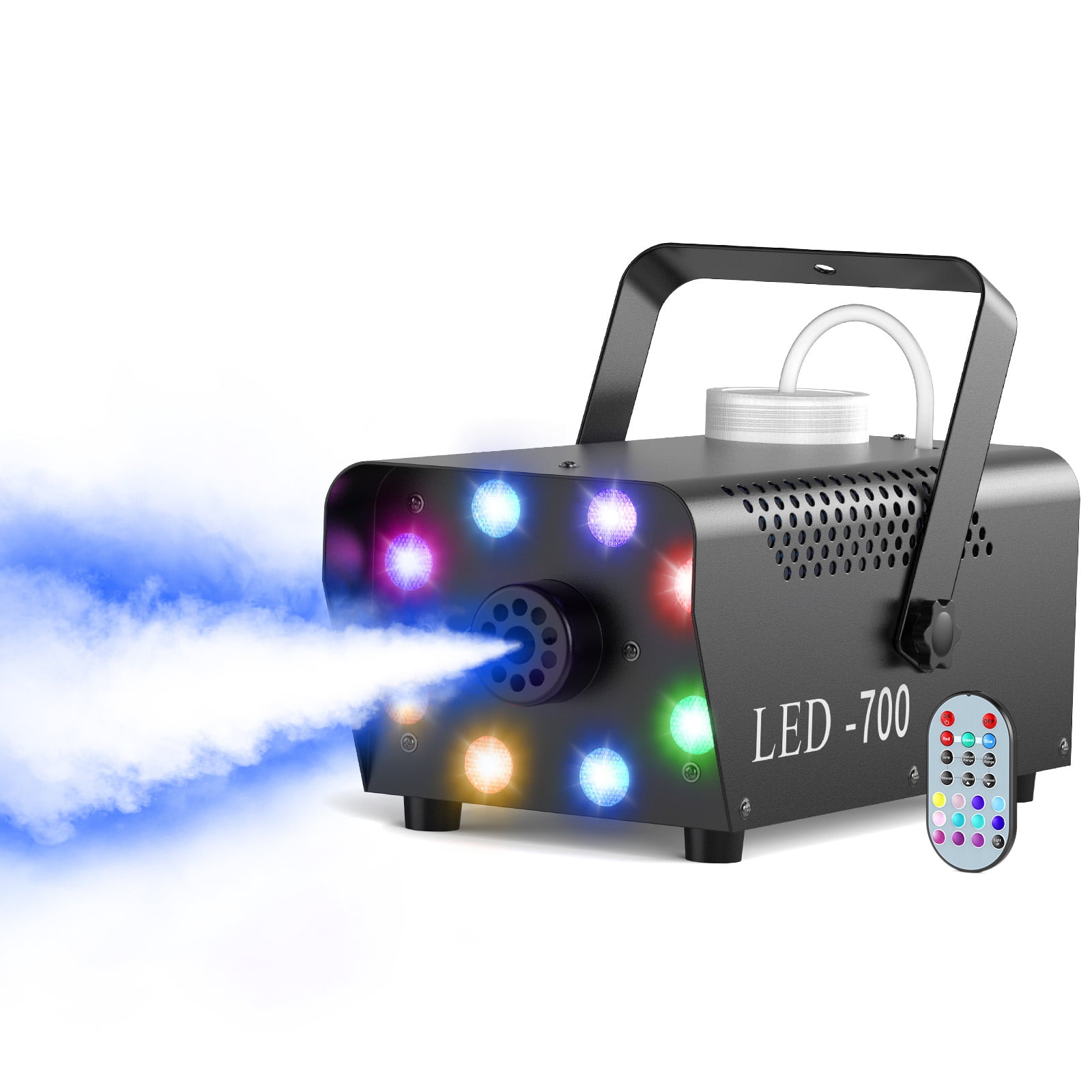 Upgraded Fog Machine, 700W LED Smoke Machine with 8PCS RGB 3 in 1 LED ...