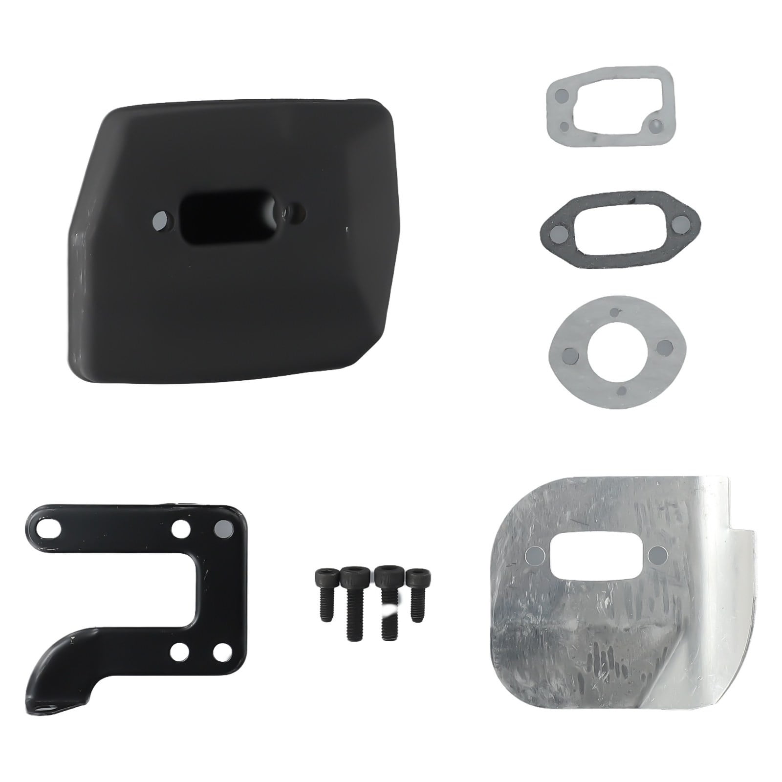 Upgraded For Ported Chainsaw Exhaust Muffler Deflector Kit for 61 268 ...