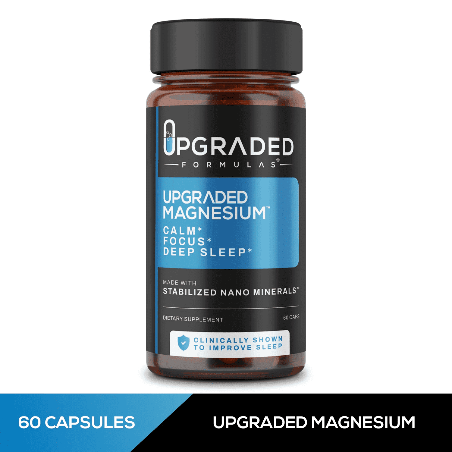 Upgraded Formulas Magnesium 30 Capsules Fast Absorption High ...