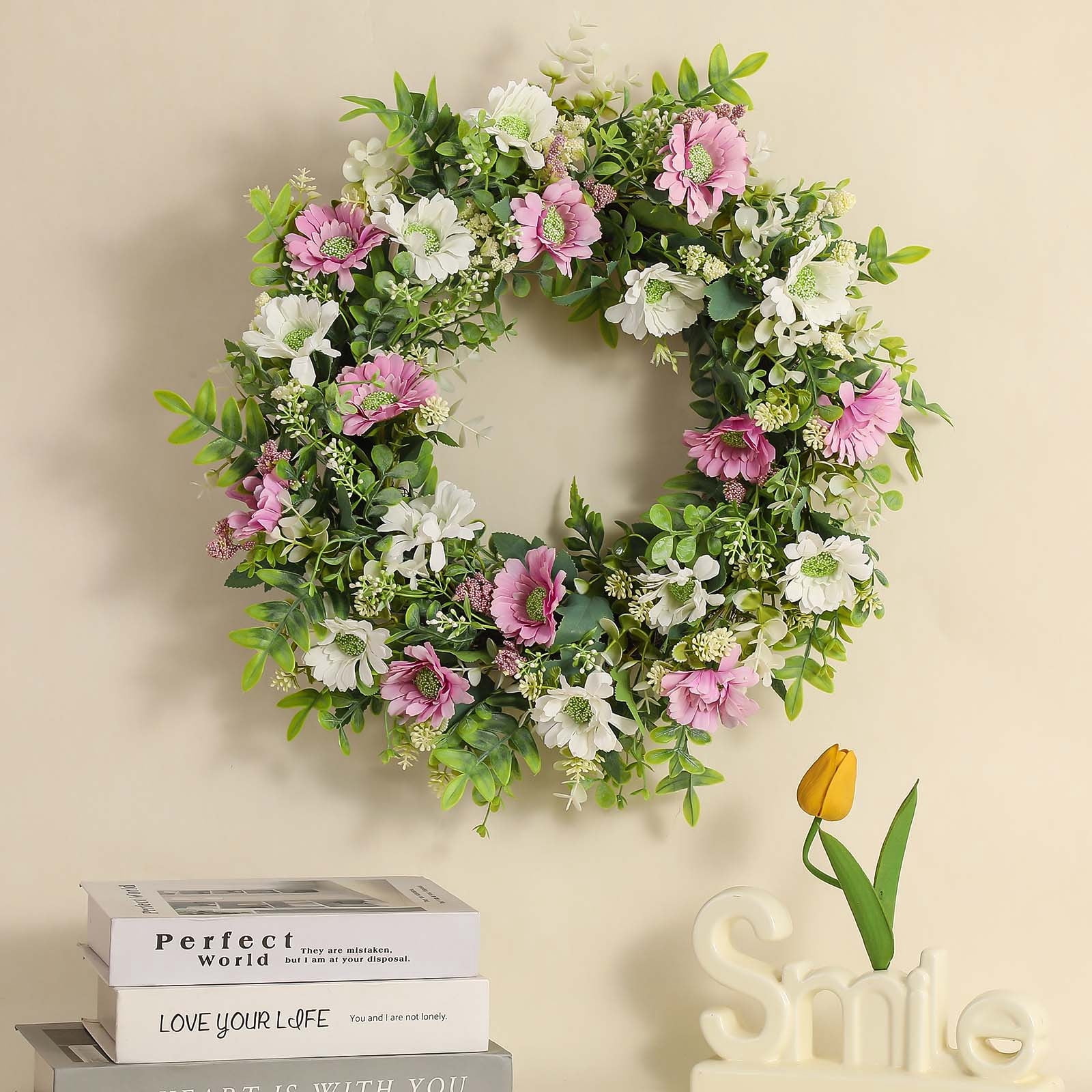 Upgraded Front Door Fragrant Flowers Leaves And Money Plants Outdoor ...