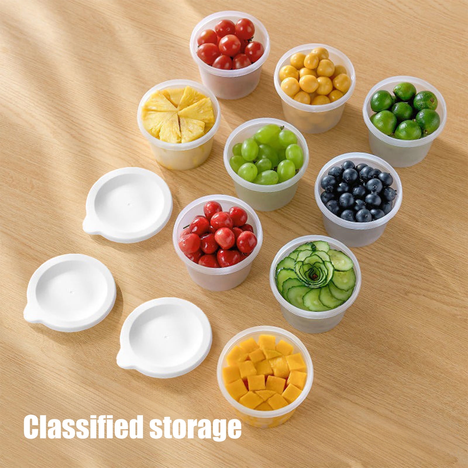 Upgraded Fruit Box Portable Takeout Lunch Box Lunch Box Refrigerator ...
