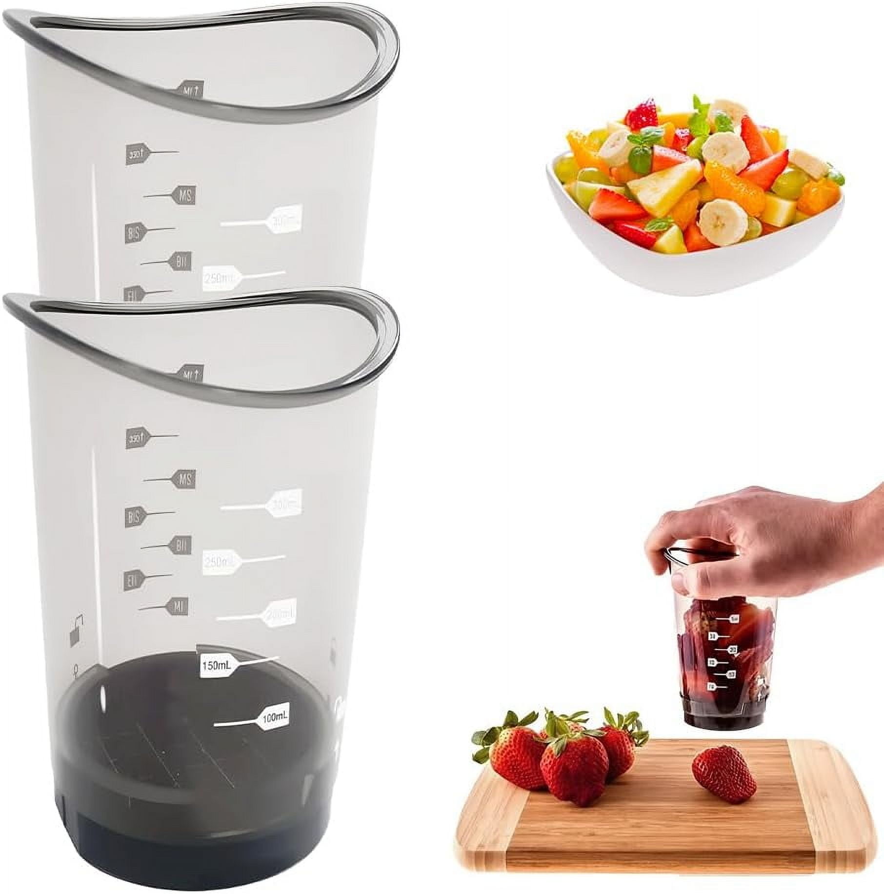 Upgraded Fruit Cup Slicer, 2025 Upgraded Fruit Slicing Cup with ...