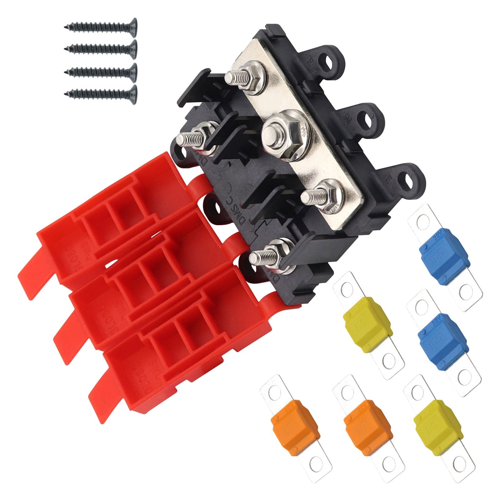 Upgraded Fuses Block Single Circuit High Temperature Resistance Strong ...