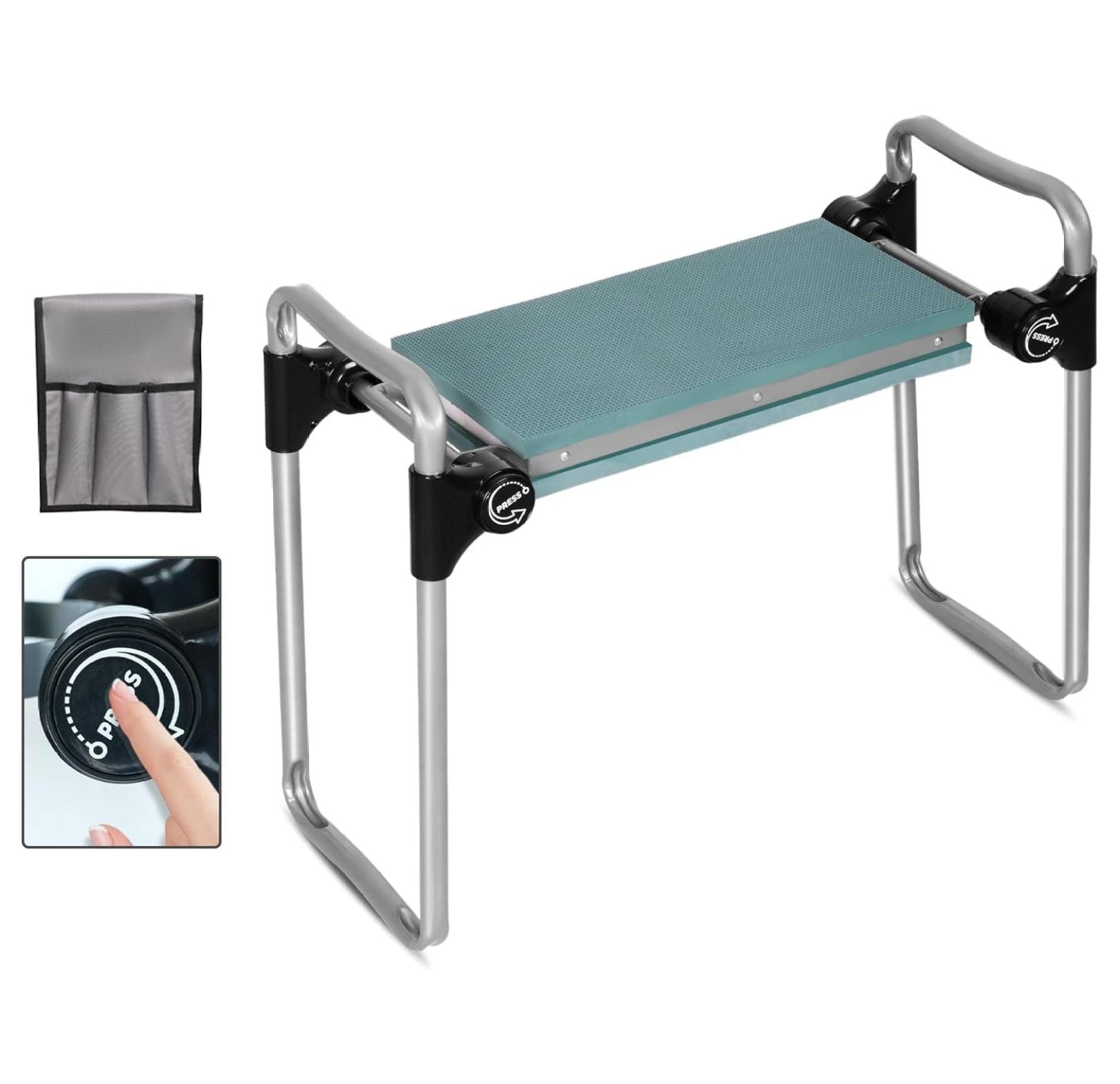 Upgraded Garden Kneeler and Seat, Gardening Stool Kneeling for ...