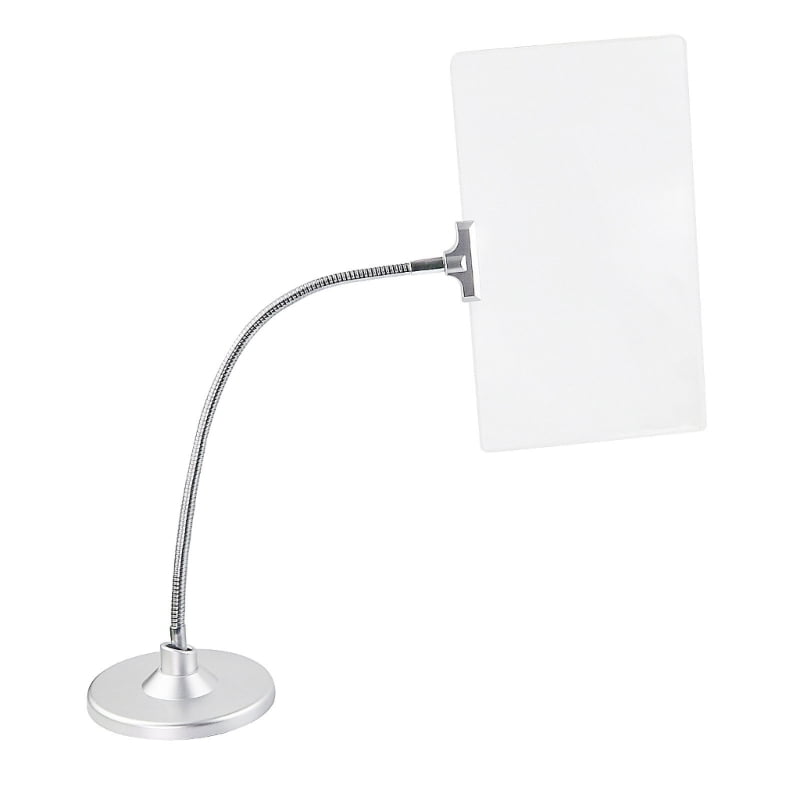 Upgraded Glass with Flexible Neck Magnifier for Reading & Book Viewing ...