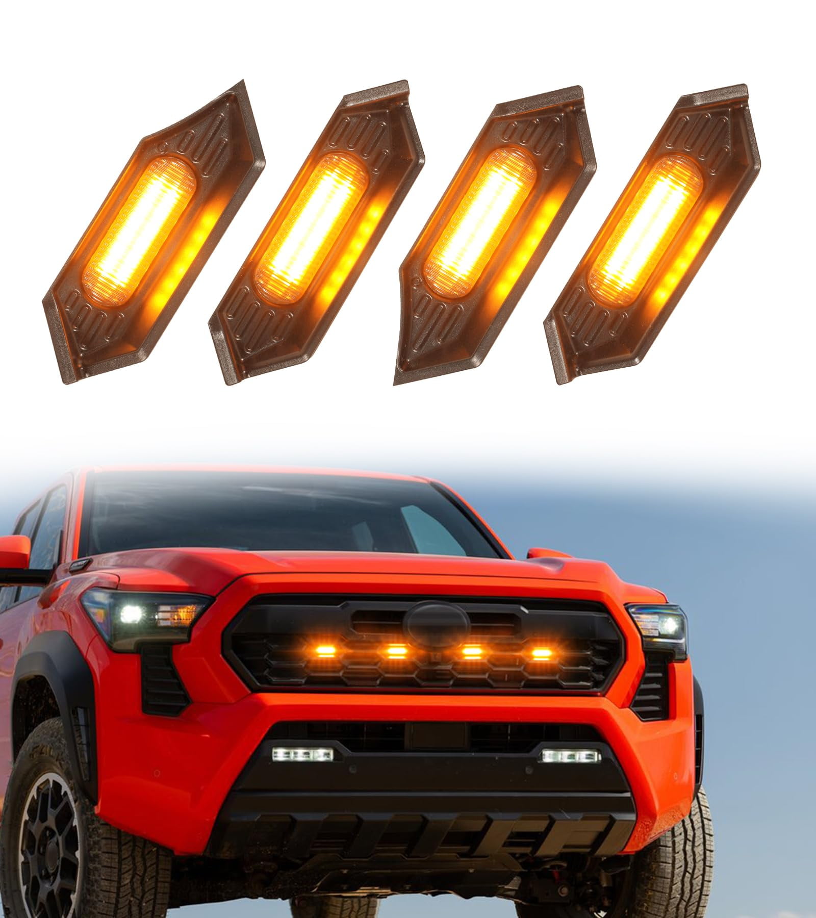 Upgraded Grill Lights for SSF20 2024 2025 Toyota Tacoma Raptor Lights ...