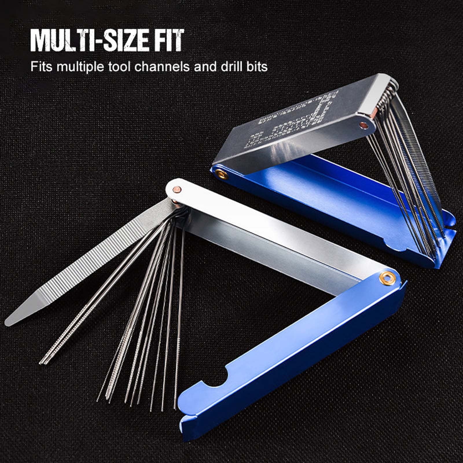 Upgraded Guitar Nut Slotting File Saw Rods Slot Filing Set Needle File ...