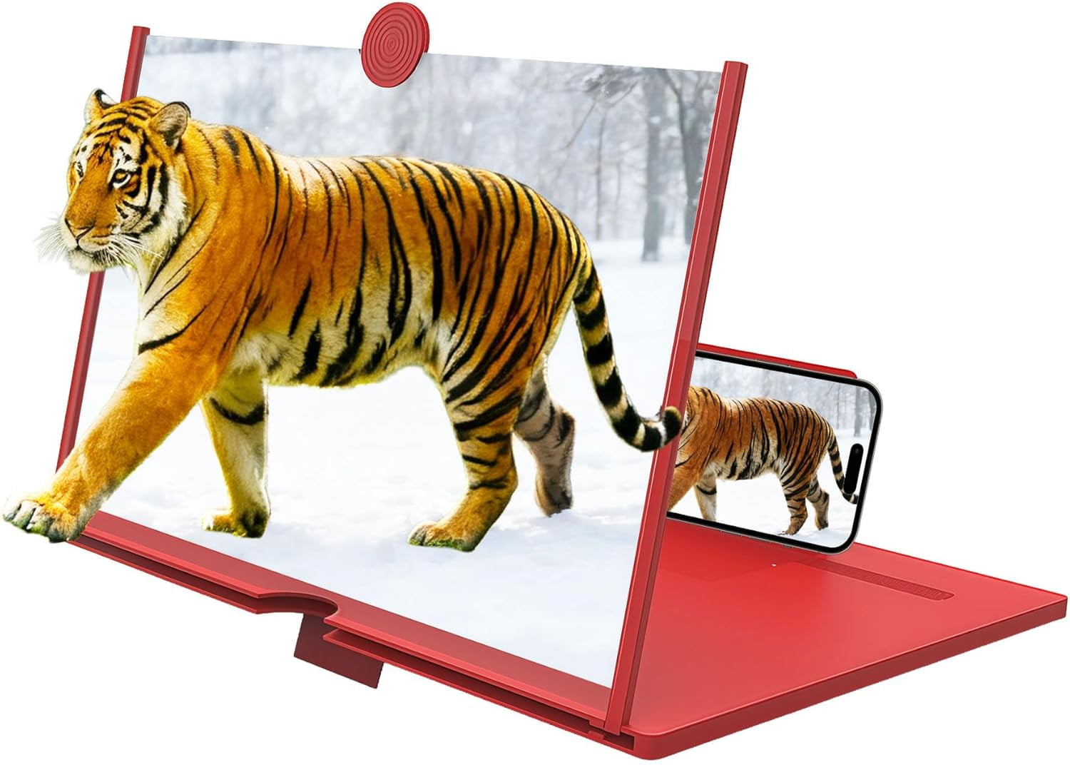 Upgraded HD Mobile Phone Screen Magnifier, Foldable Video Amplifier ...