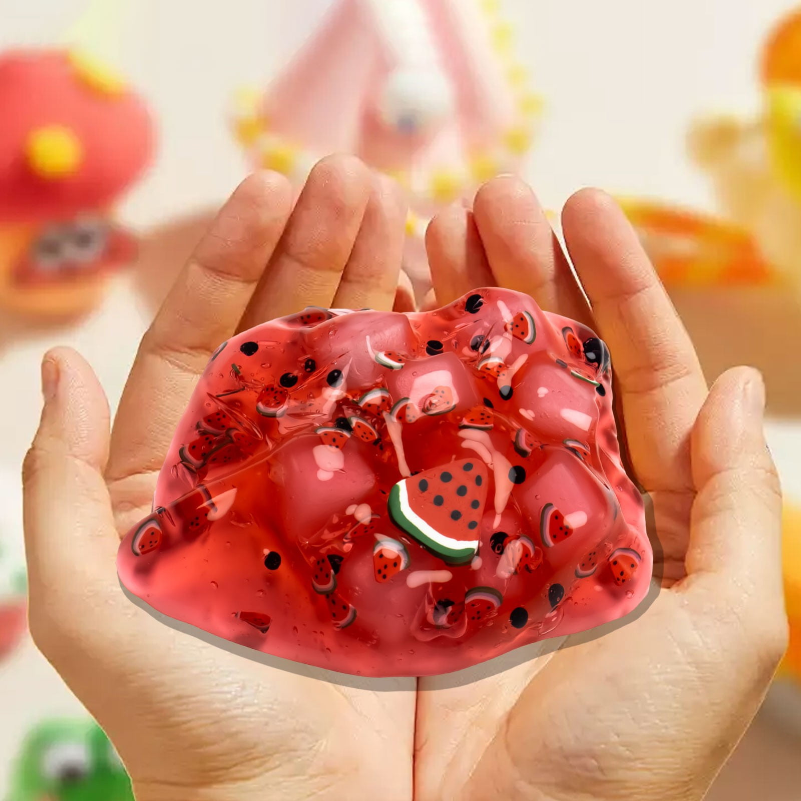 Upgraded HEROOY 70ml Fruit Crystal Mud Colored Clays Toy DIY Noodles ...