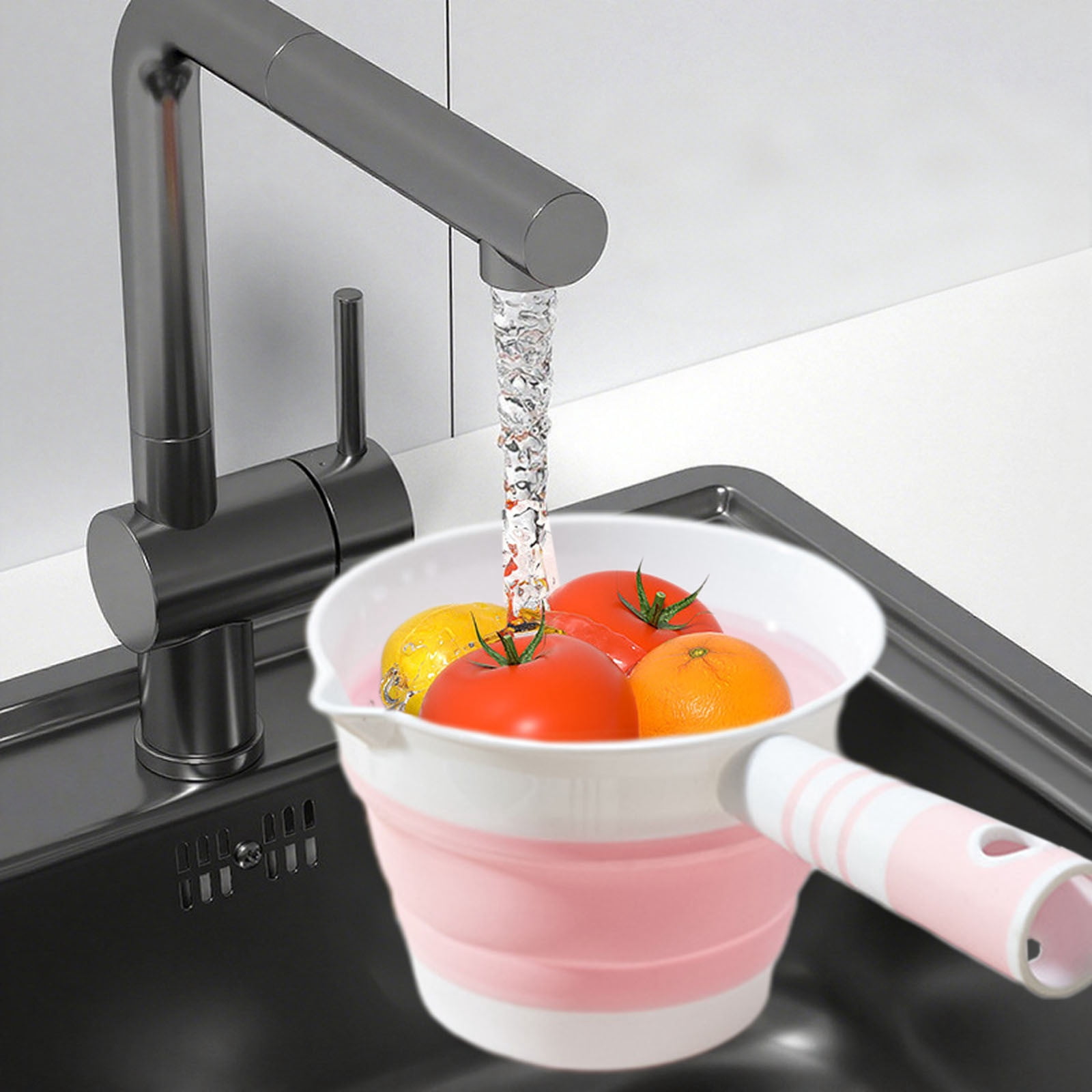 Upgraded HEROOY Water Scoopss Folding Bath Scoopss Travel Plastic Water ...