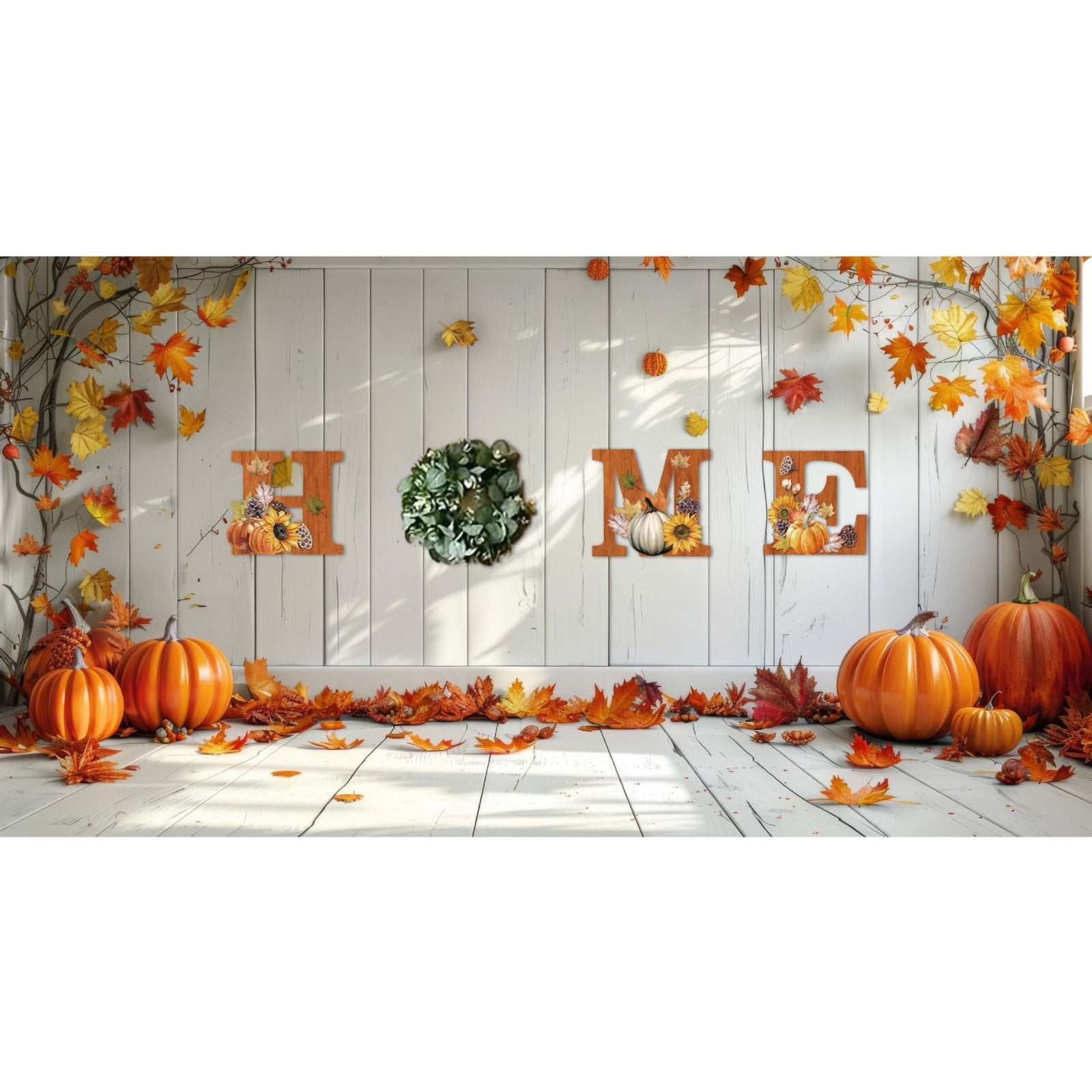 Upgraded HEROOY Wood Home Sign Coastals Blue Starfishs Beach Theme Sign ...