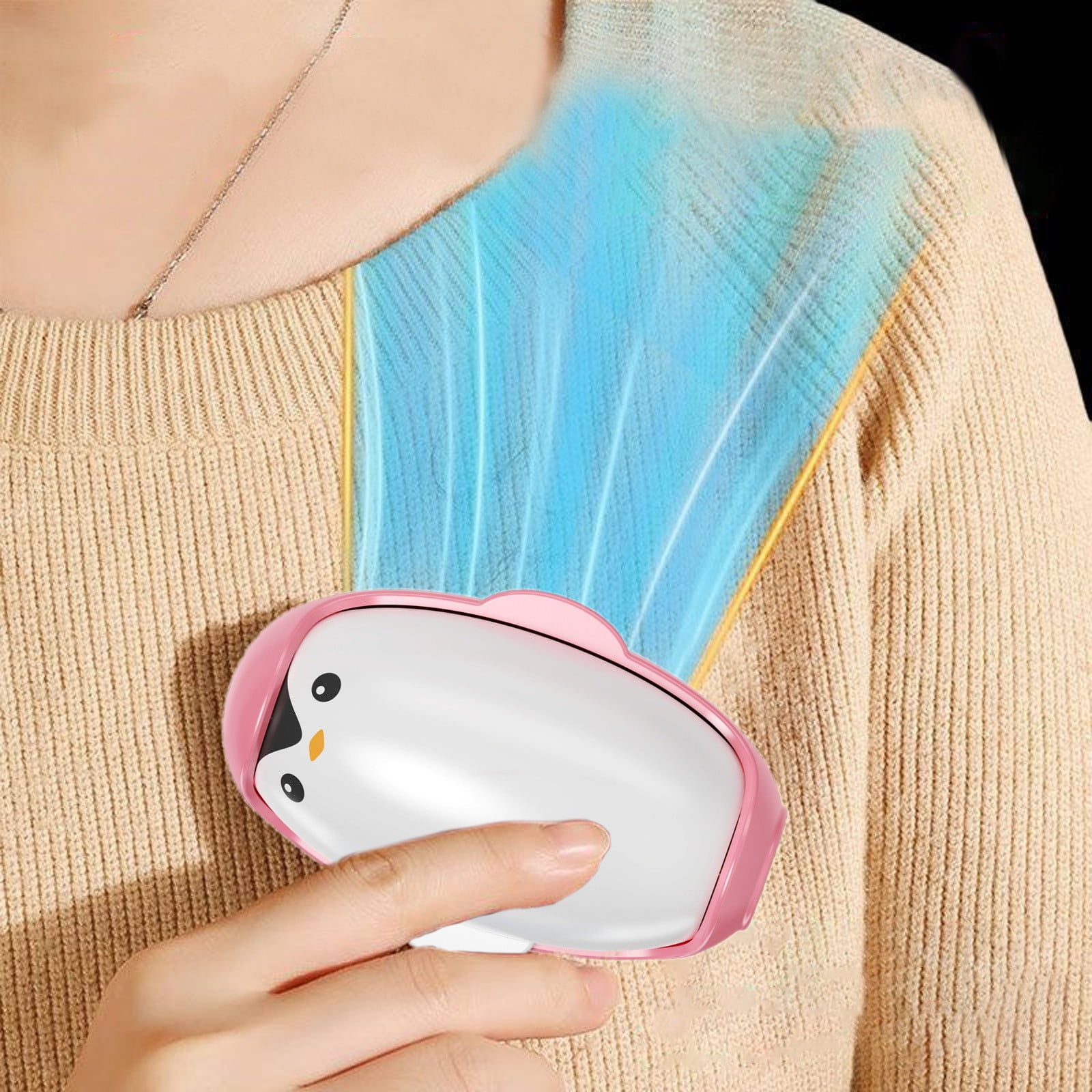 Upgraded Hair Adhesive Device Penguin Appearance Washable And Reusable ...