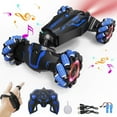 Upgraded Hand Gesture Sensing RC Stunt Car with Lights Music, Spray ...