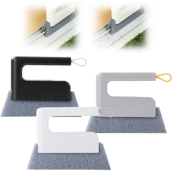 Upgraded Handheld Window Track Cleaning Brush Set, Multi-Purpose Gap ...