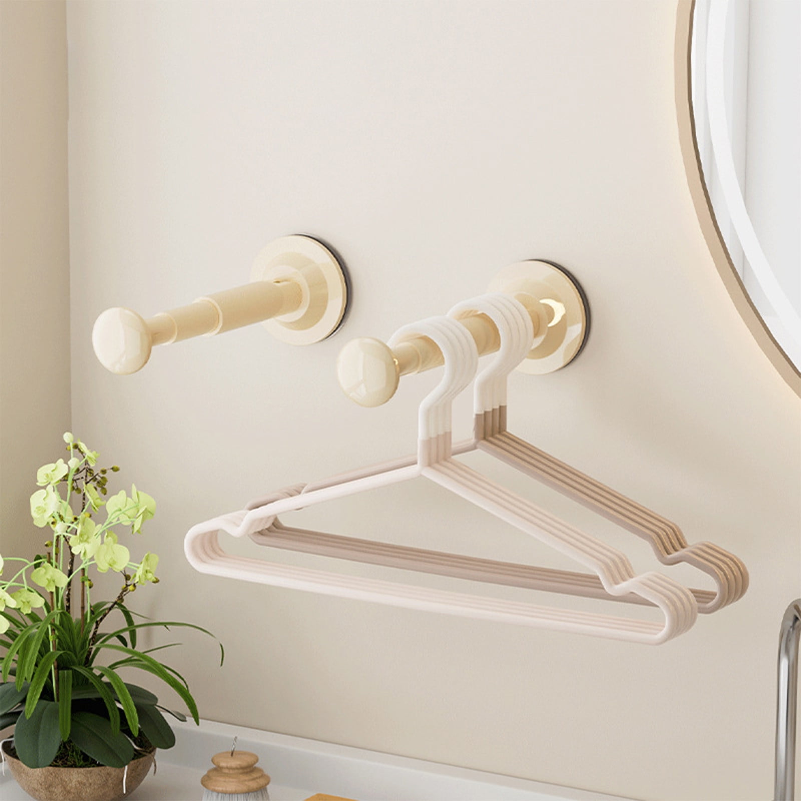 Upgraded Hanger Organizer Rack Extendable Clothes Hanger Stacker For ...