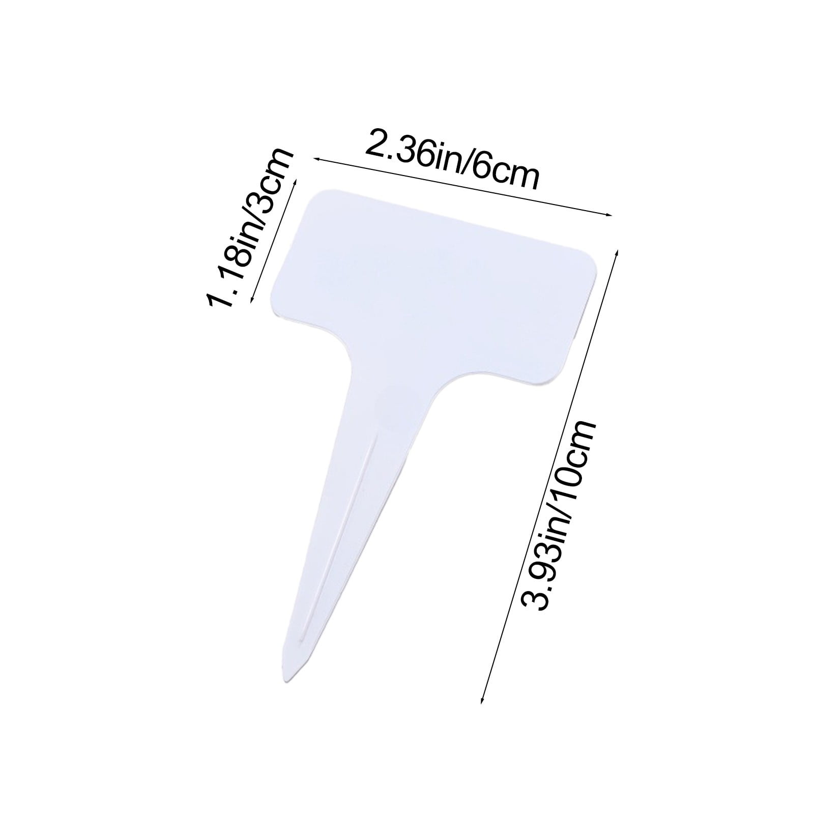 Upgraded Herb Labels Tags T-Type Herb Markers Plastic Herb Label Garden ...