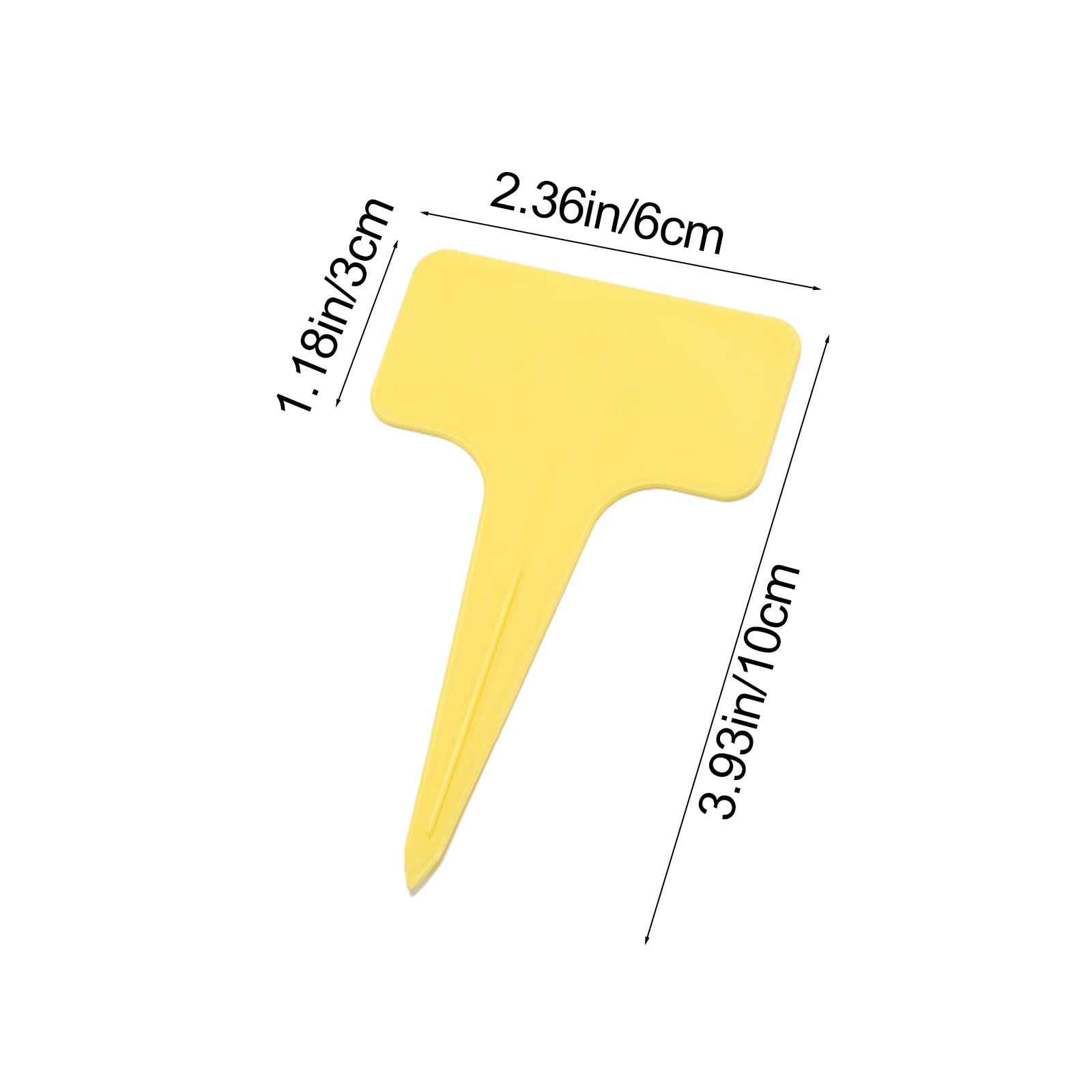 Upgraded Herb Labels Tags T-Type Herb Markers Plastic Herb Label Garden ...