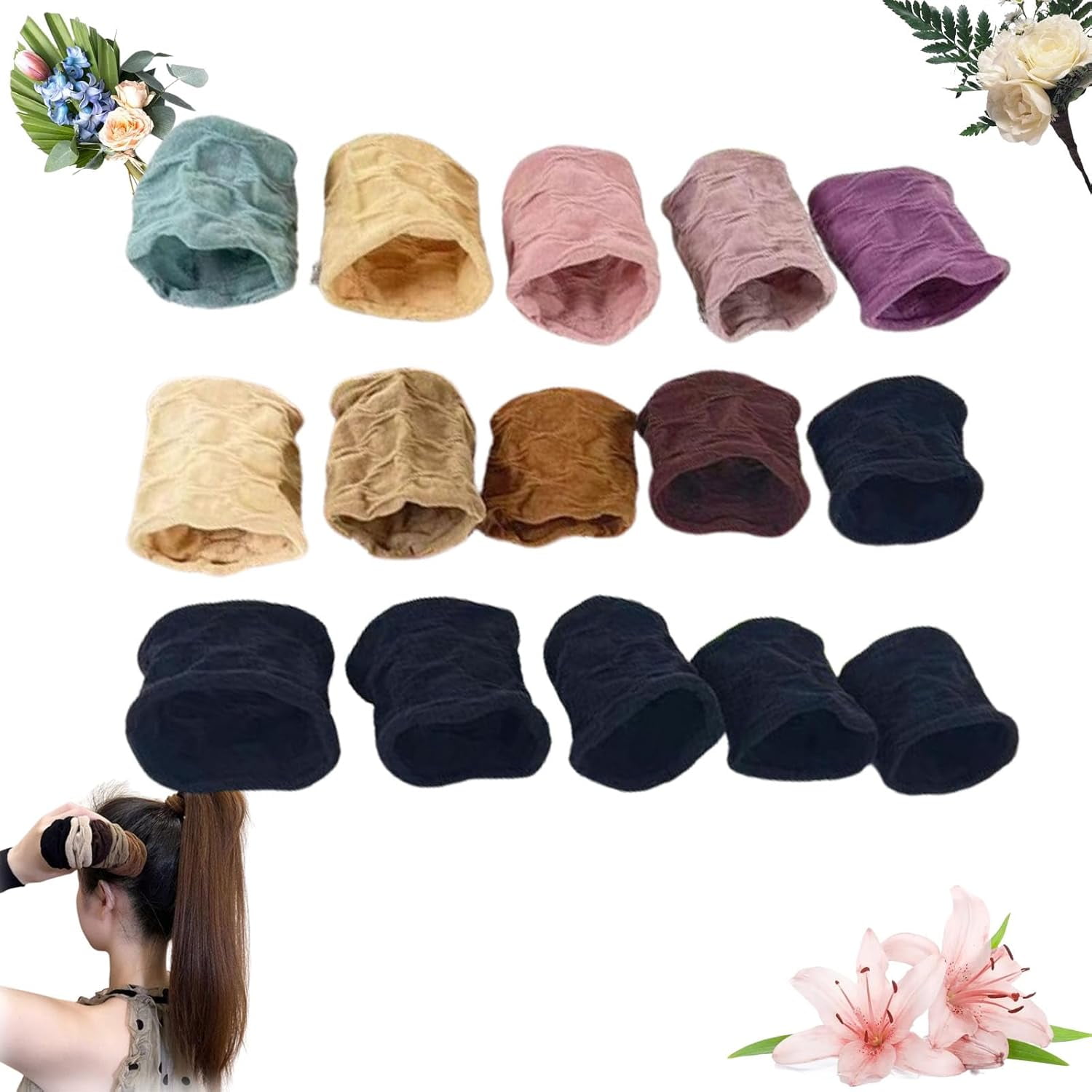 Upgraded High Elasticity Hair Bands - High Ponytail Essentials, Perfect ...