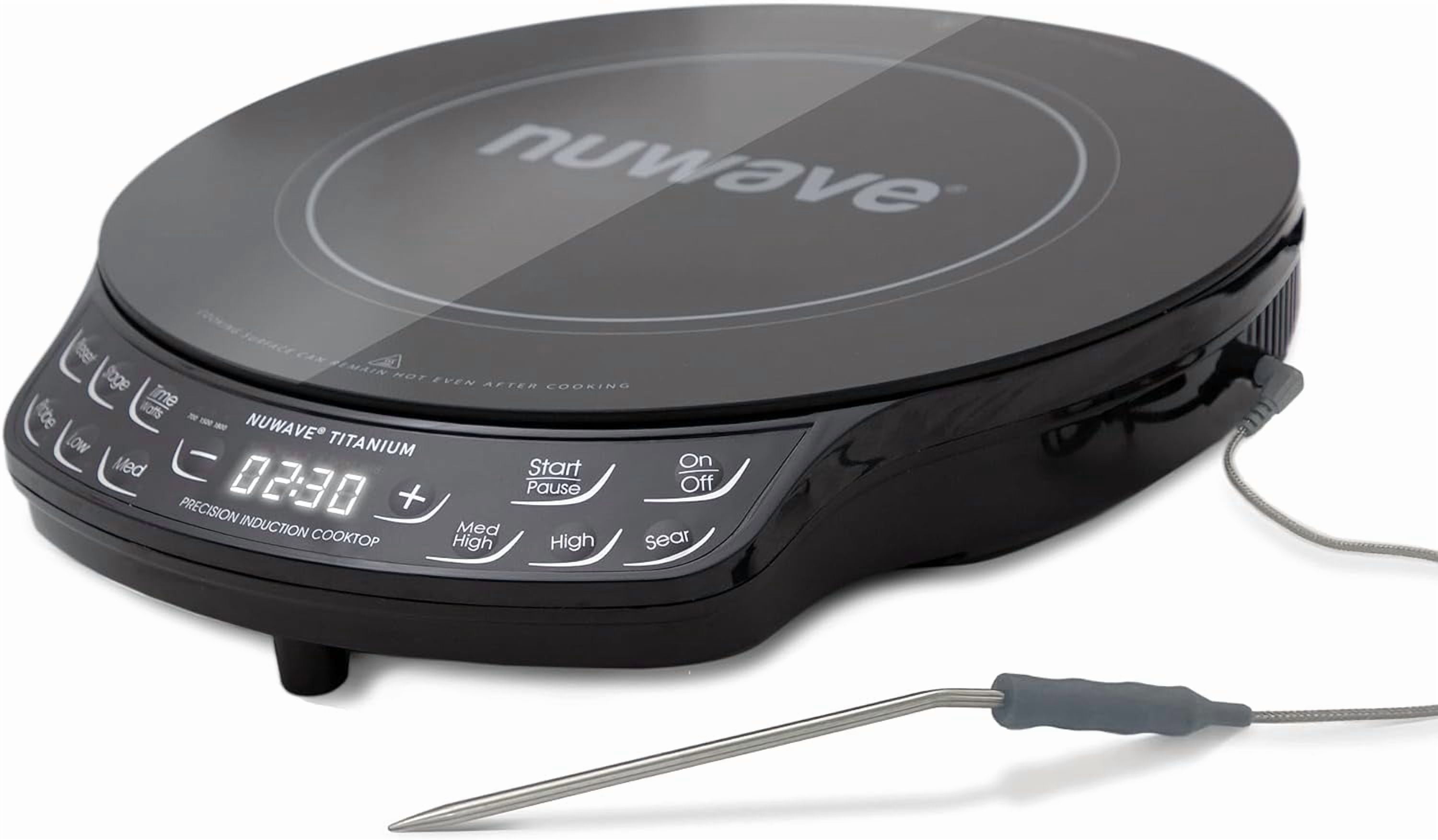 Upgraded Induction Cooktop, 3 Wattage Control, Patented Digital Temp ...