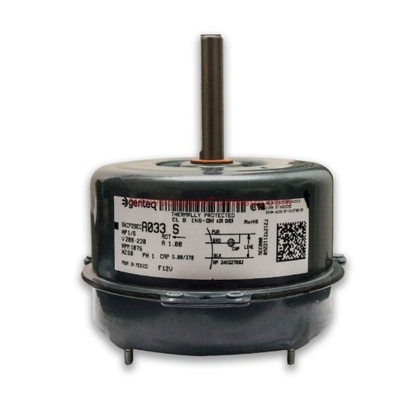 Upgraded Janitrol Amana 1/6 230v Condenser Fan Motor B13400251 ...