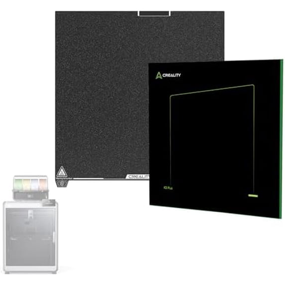 Upgraded K2 Plus PEI Frosted Build Plate Kit (370 * 370mm), Without ...