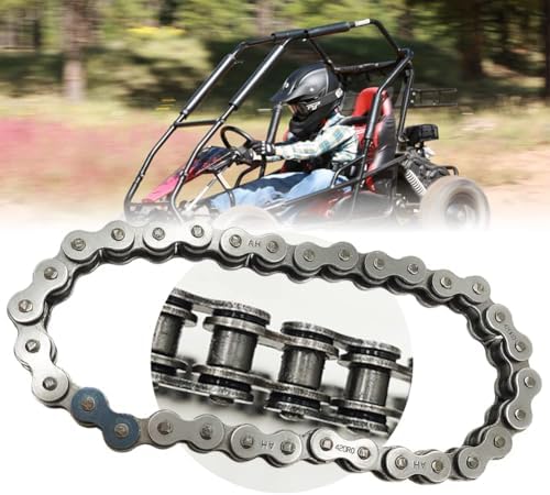 Upgraded KT196 O-Ring Drive Shaft Chain Go Kart Chain 420 RO-32 Link ...