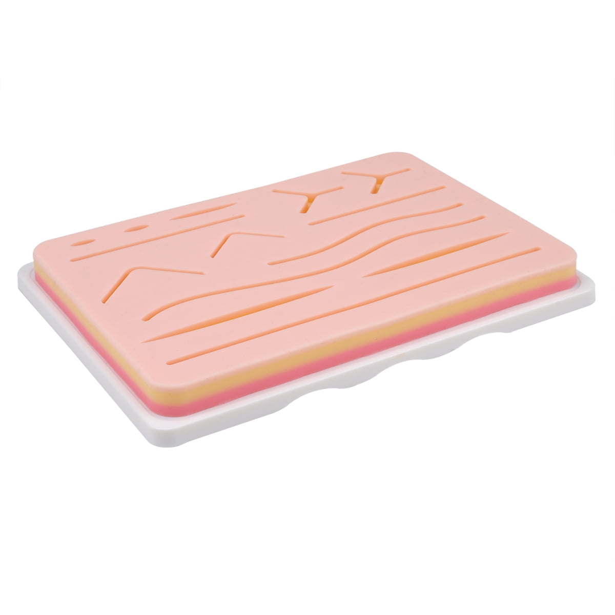 Upgraded Large 3-Layer Suture Pad with Wounds for Practicing Suturing ...