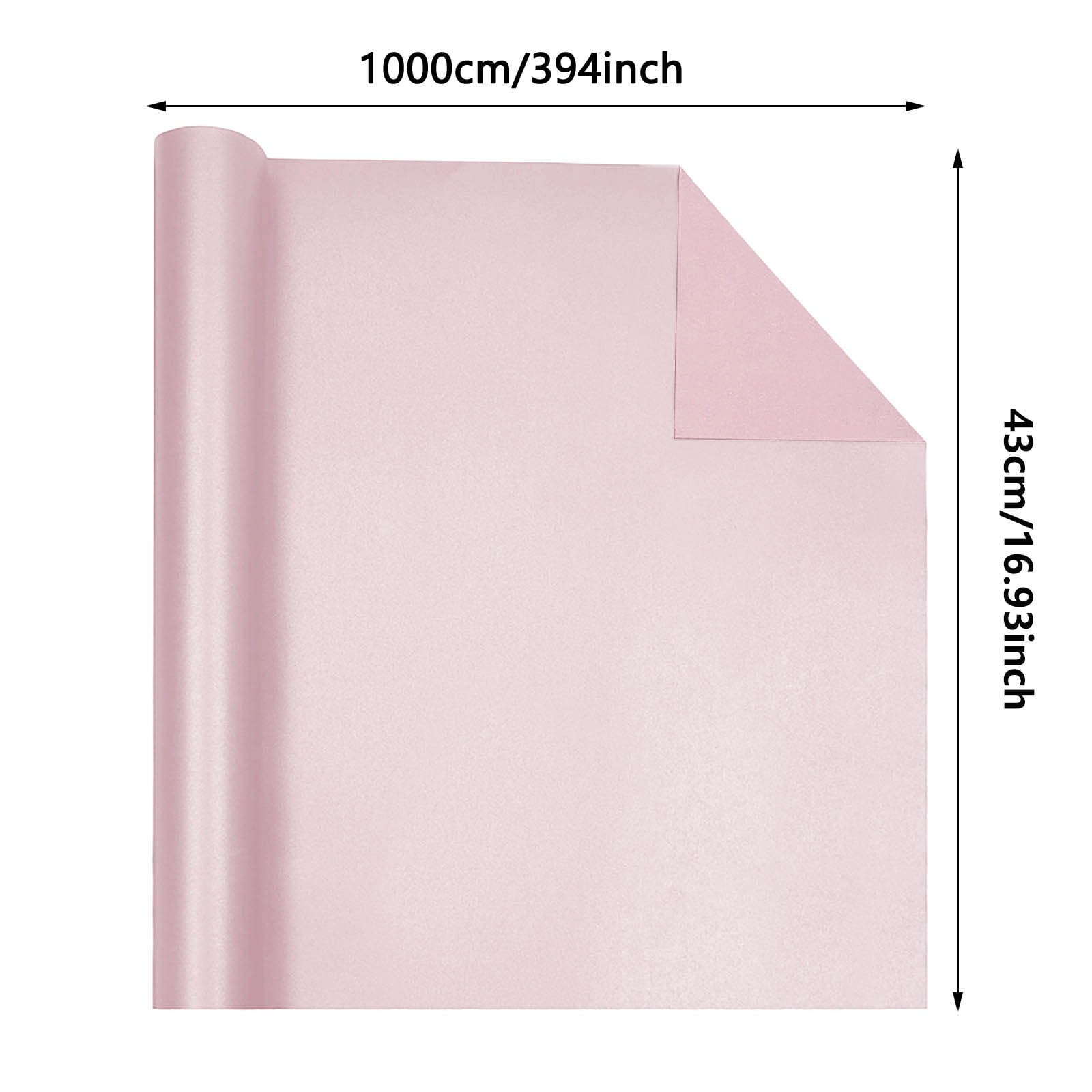 Upgraded Large Size Christmas Wrapping Paper 393.7IN Roll 80 Gsm Thick ...