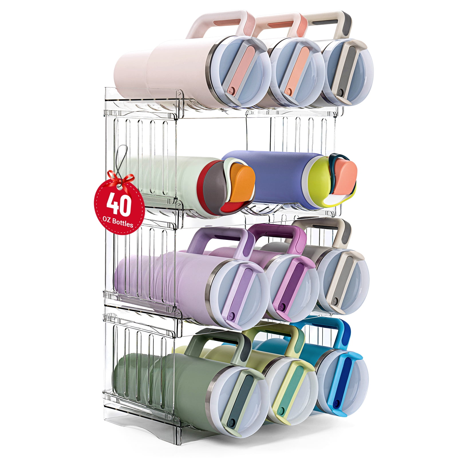 Gracenal Water Bottle Holder for Stanley 40 oz Tumbler, Pantry ...