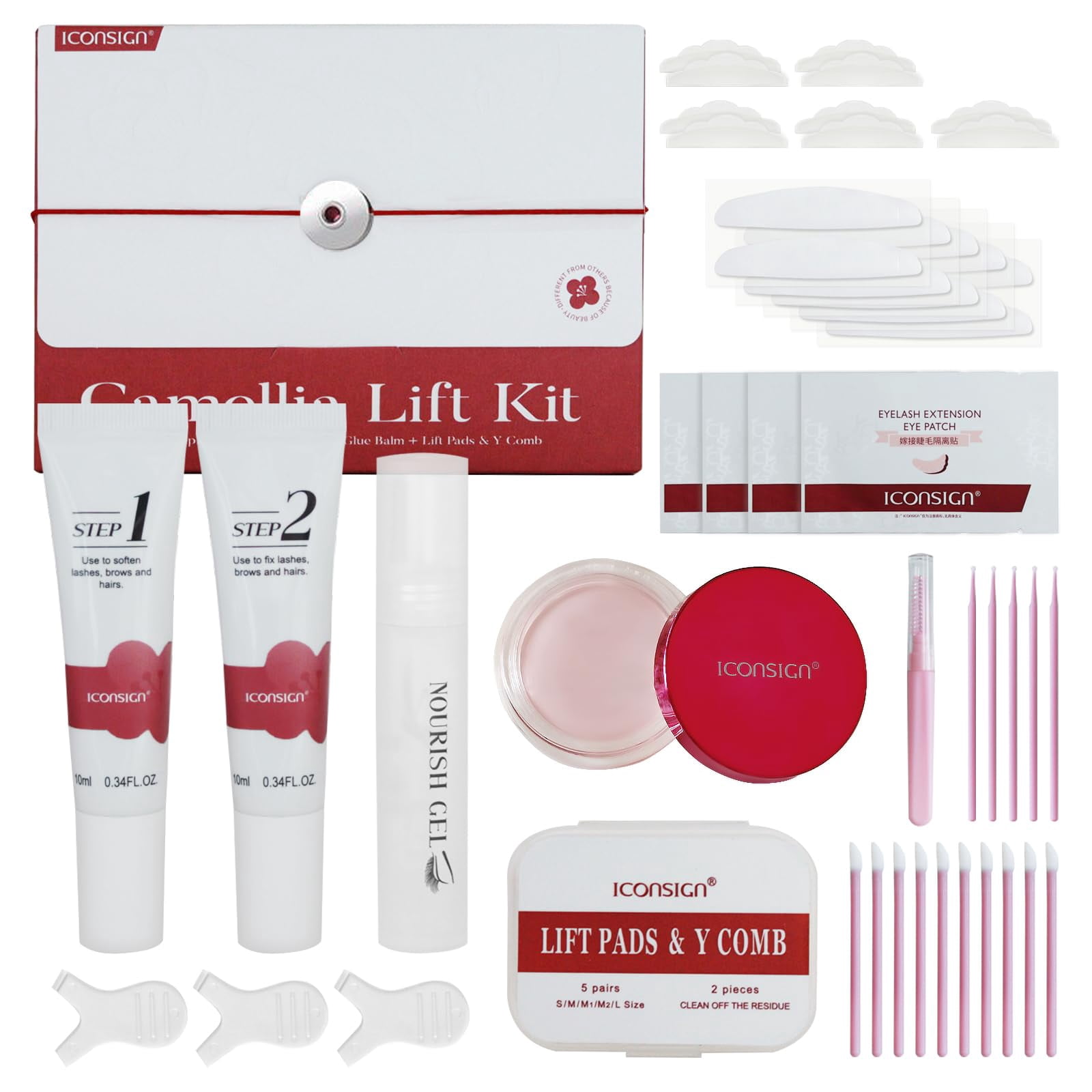 Upgraded Lash Lift Kit Professional - Eyebrow Lamination & Eyelash Perm ...