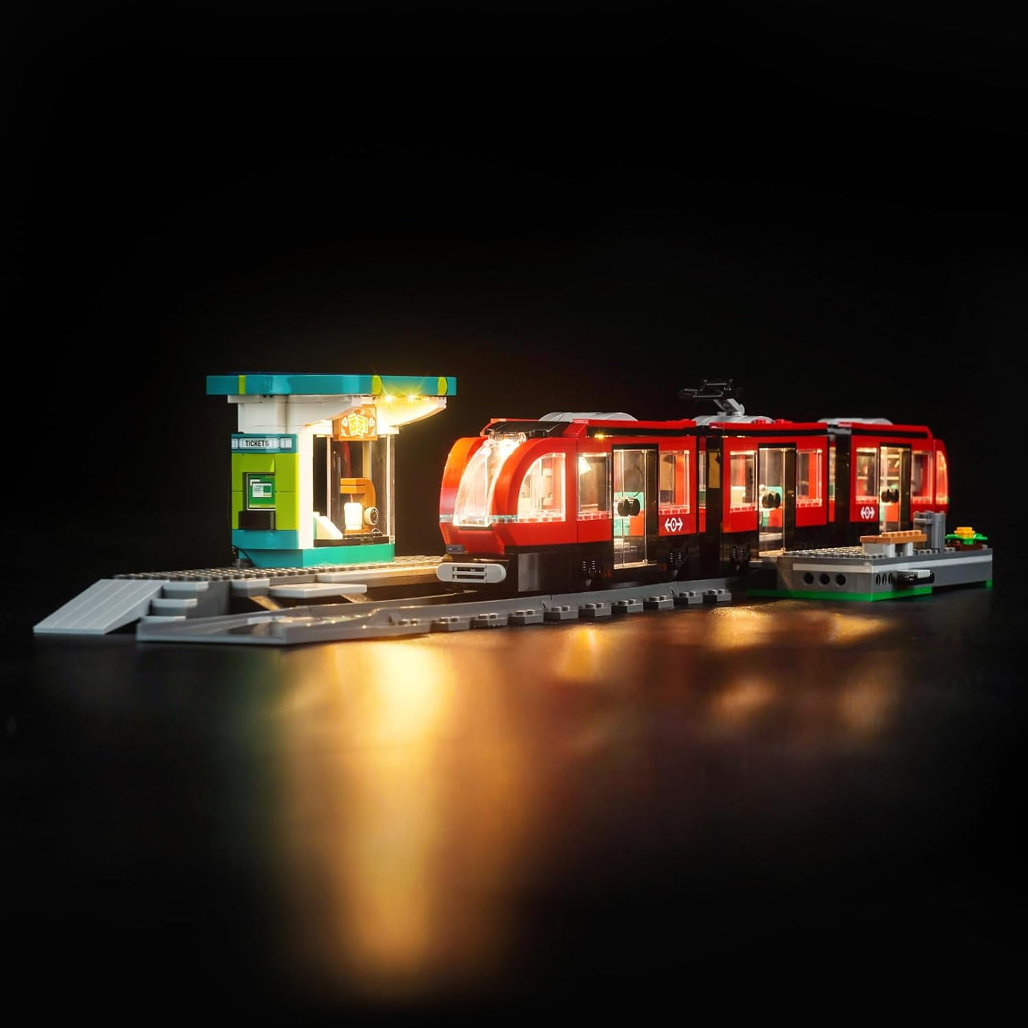 Upgraded Led Light Kit Compatible with Lego Downtown Streetcar and ...