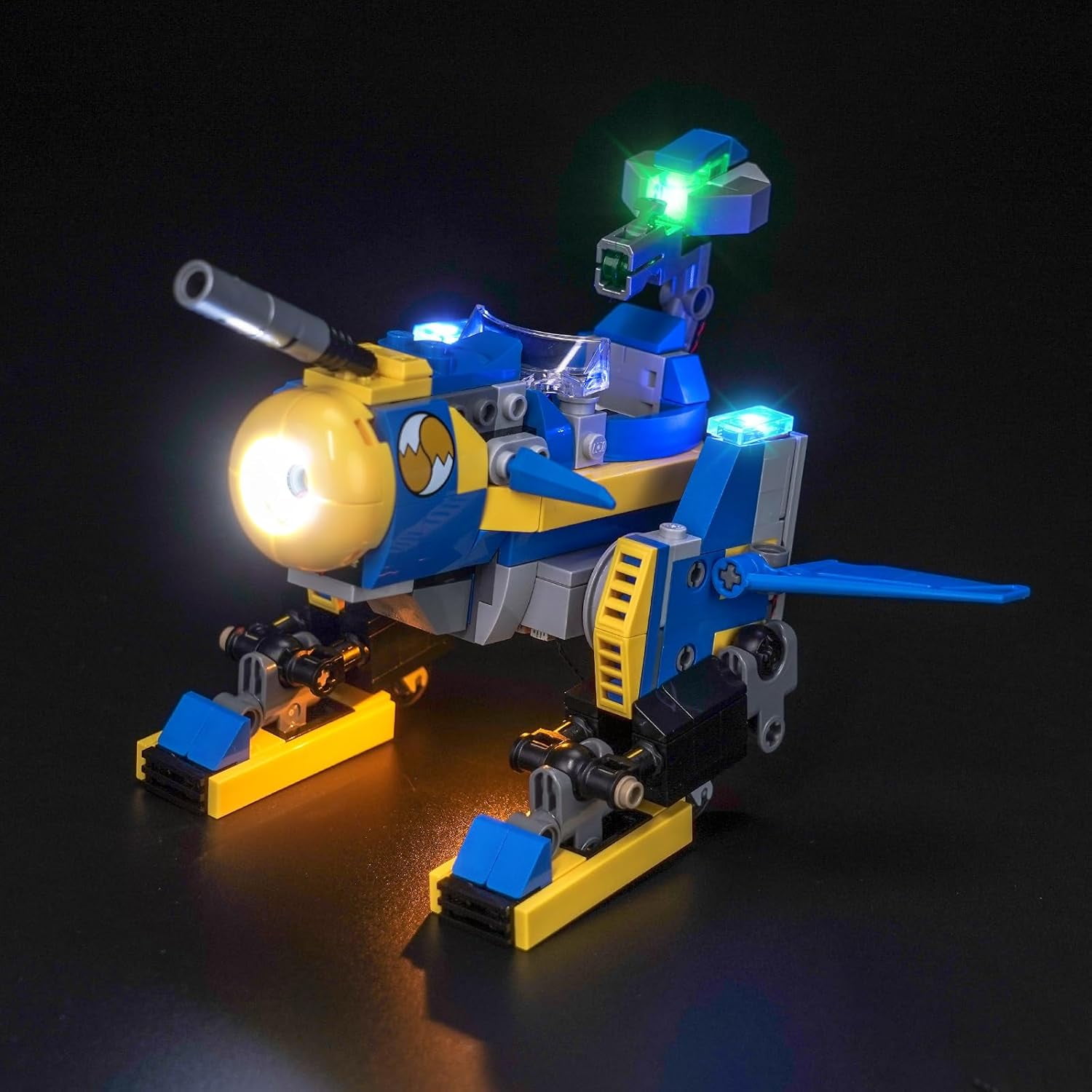 Upgraded Led Light Kit Compatible with Lego Cyclone vs. Metal Building ...