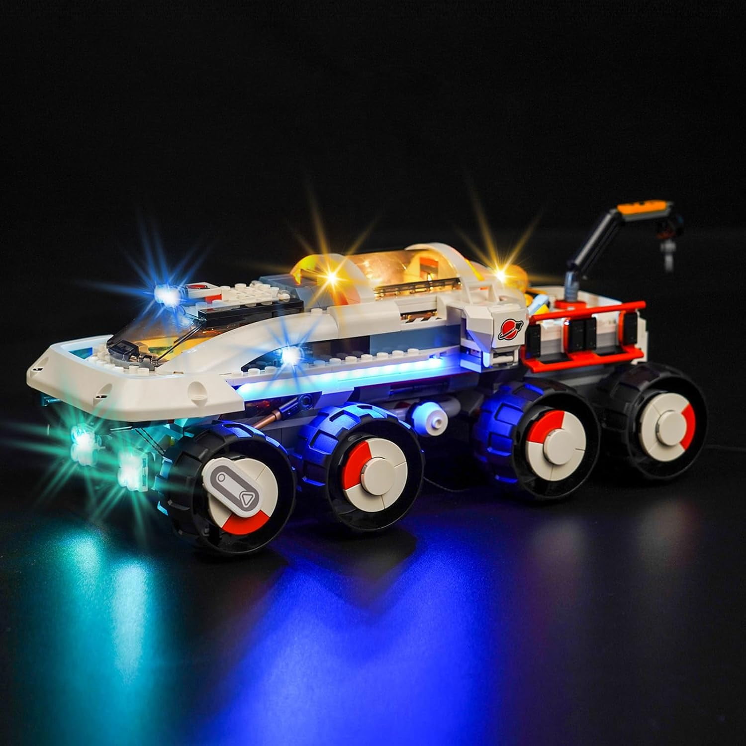 Upgraded Led Light Kit for Lego Command Rover and Crane Loader Outer ...
