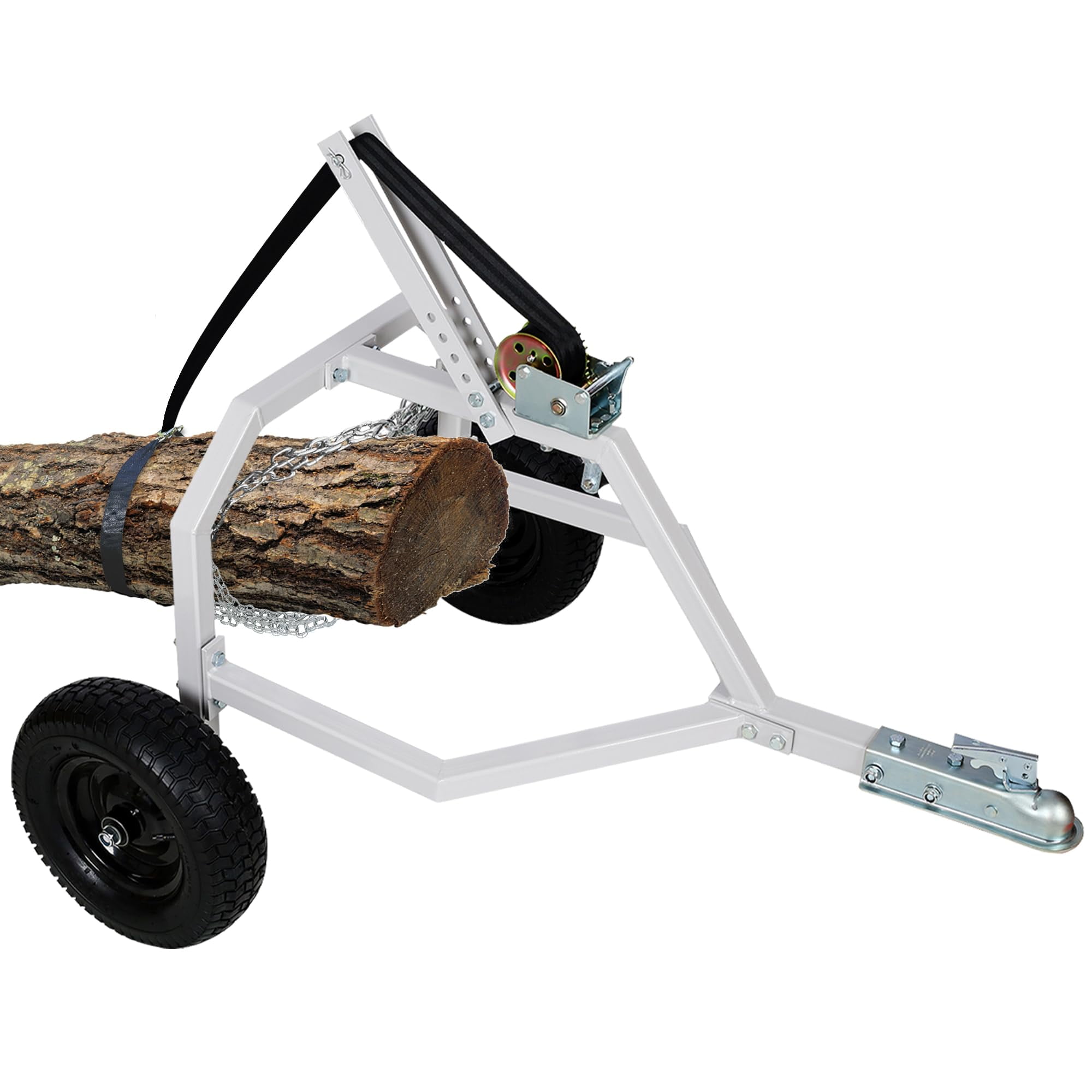 Upgraded Log Skidding Arch for ATV, Max Load 1500lbs Capacity, Max 25in ...