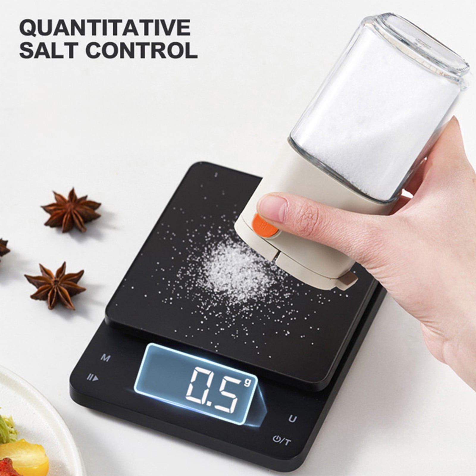 Upgraded Measure Seasoning Bottle S Alt Shaker Or Pepper Shaker Kitchen ...