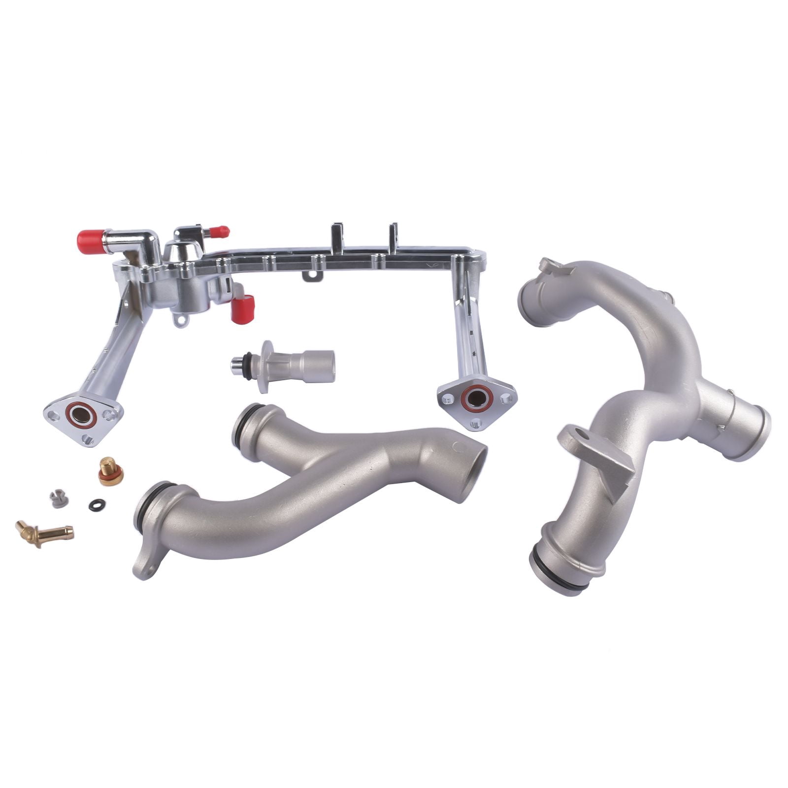 Upgraded Metal Coolant Pipe Kit for Jaguar XE XF XJ F-Pace F-Type ...