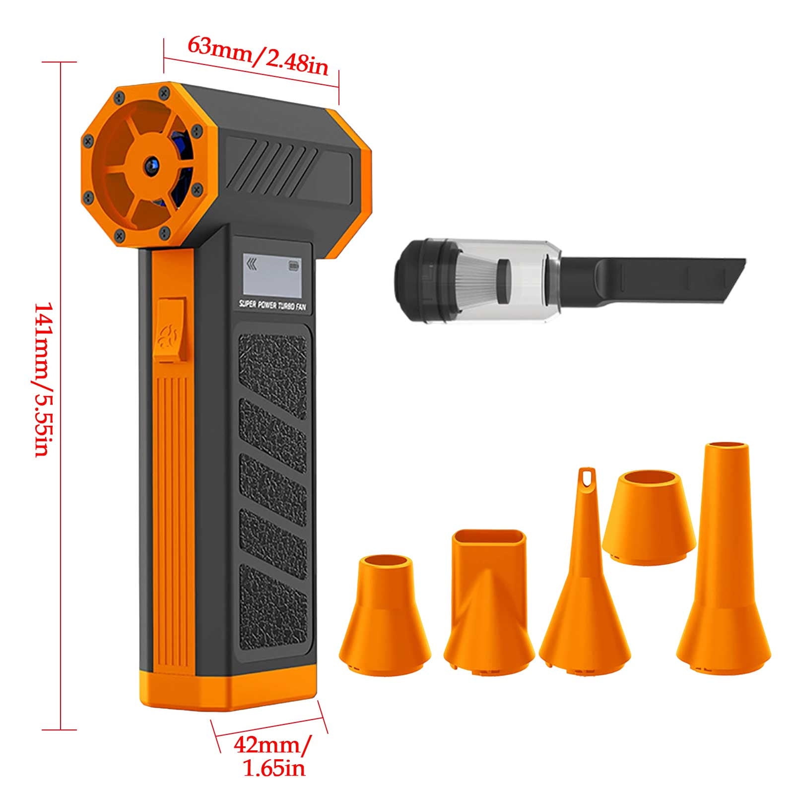Upgraded Miniature Violent Fan Snow Blower Portable Snow Blower Blower ...