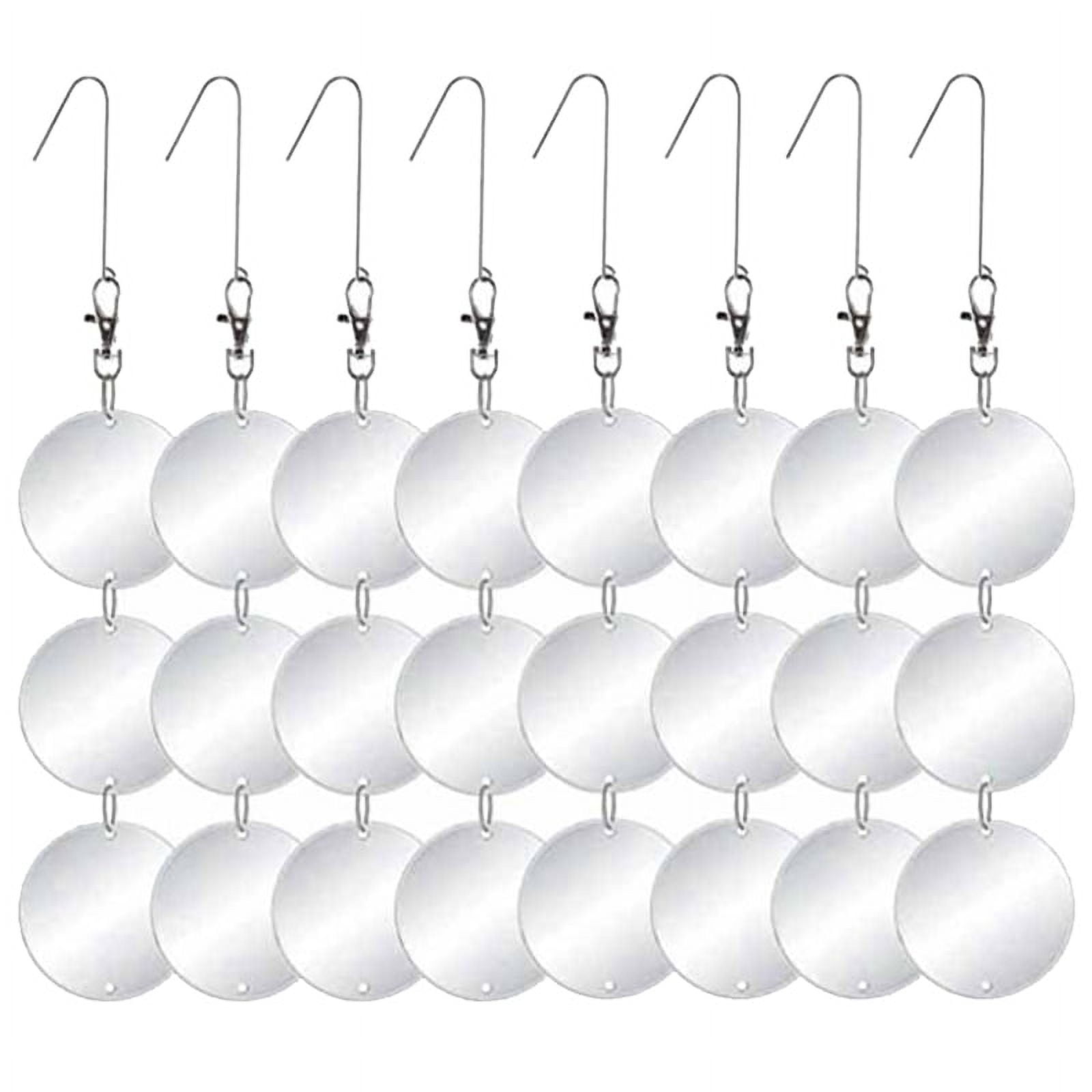 Upgraded Mirror Reflective Bird Repellent Scare Discs Set Highly Double ...