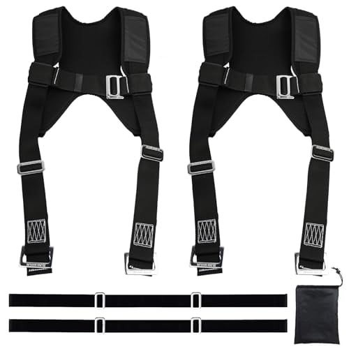 Upgraded Moving Straps with Chest Buckle, 2-Person Lifting Strap ...