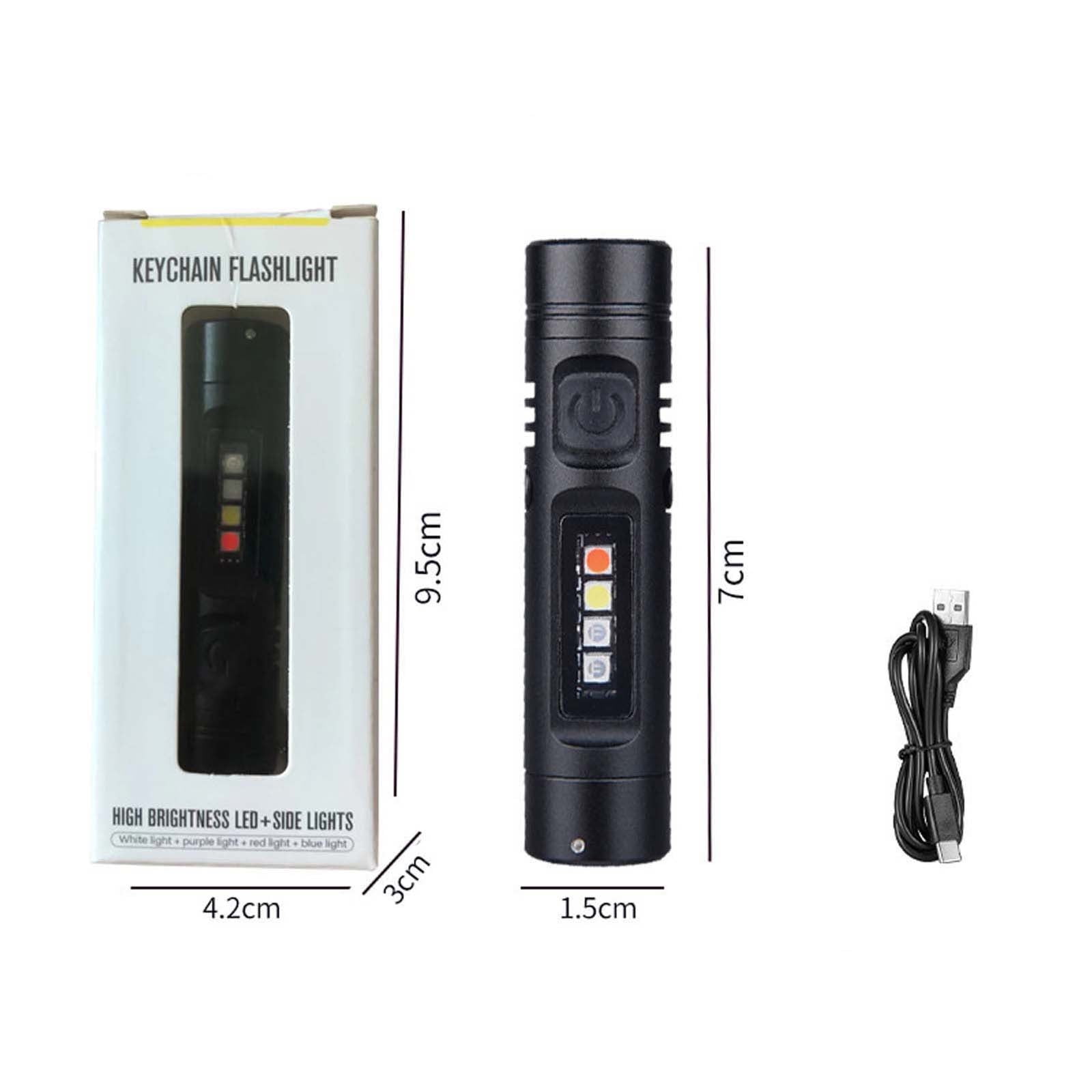 Upgraded Multi-Functional Aluminum Alloy Mini Flashlight Z - Walmart.com