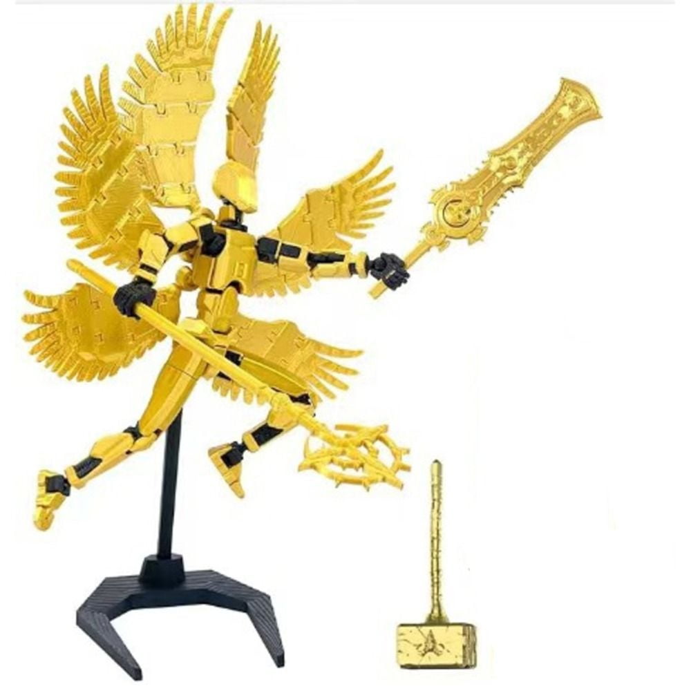 Upgraded Multi-Jointed Movable Desktop Decoration ABS 3D Printed T13 Action Figure 3D Printed ...