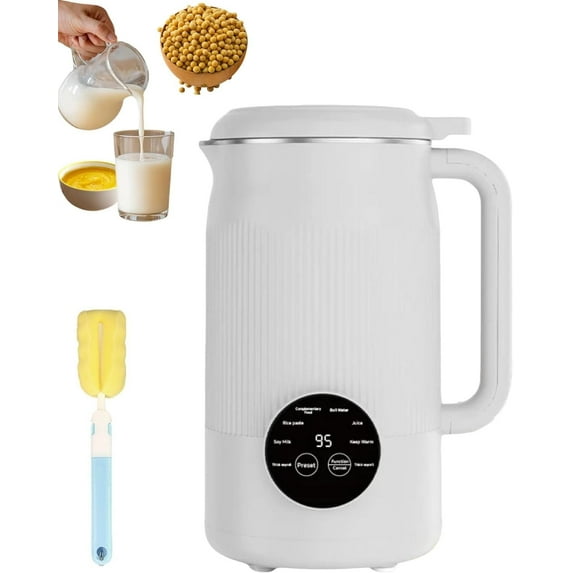 Upgraded Multifunction 8-in-1 Nut Milk Maker Machine & Juice Maker with ...