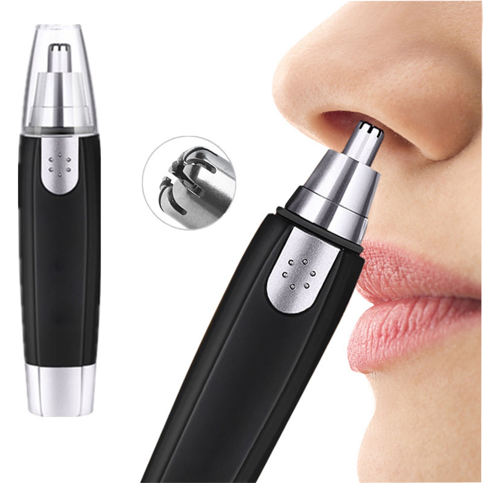 Upgraded Nose and Ear Hair Trimmer, Professional Painless Nose Hair ...