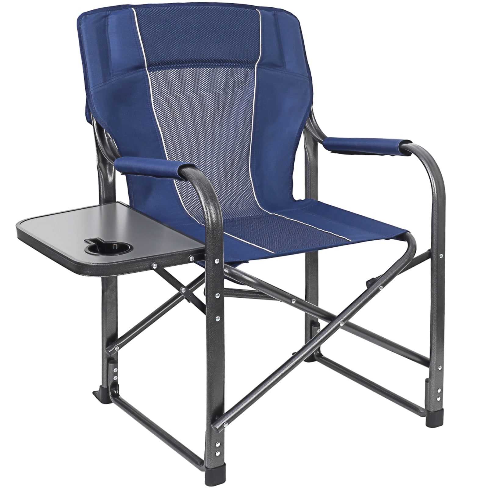 Upgraded Oversized Directors Chairs, Heavy Duty Folding Camping Chair ...