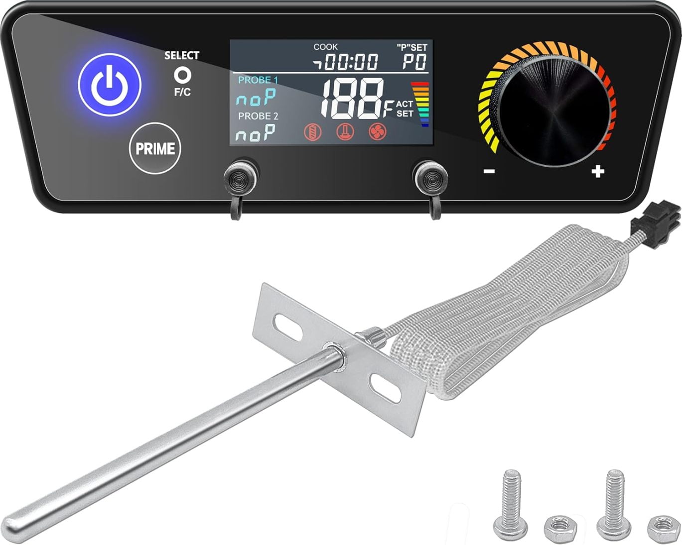 Upgraded PID Trapezoid Control Board for Pit Boss Wood Pellet Grill - Compatible with Lexington ...
