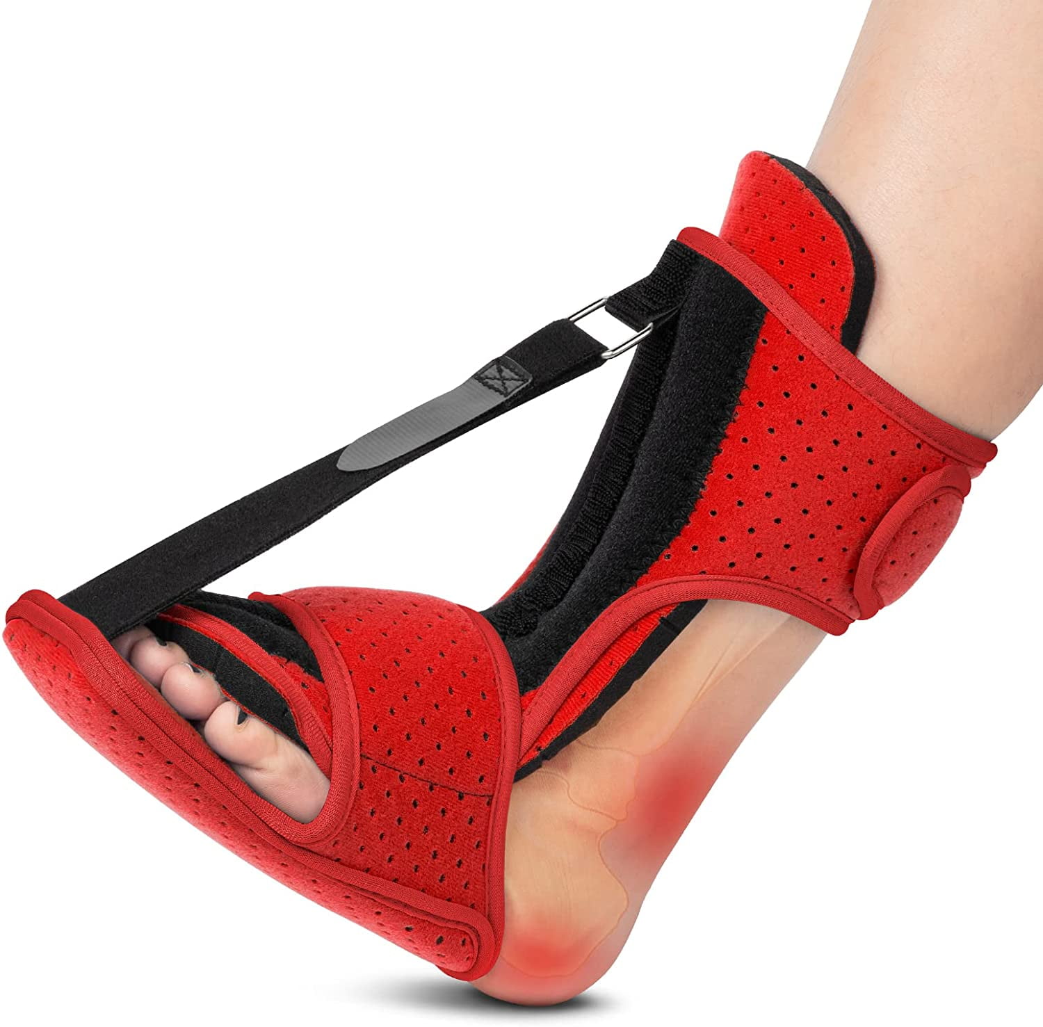 Upgraded Plantar Fasciitis Night Splint: Adjustable Plantar Fasciitis ...